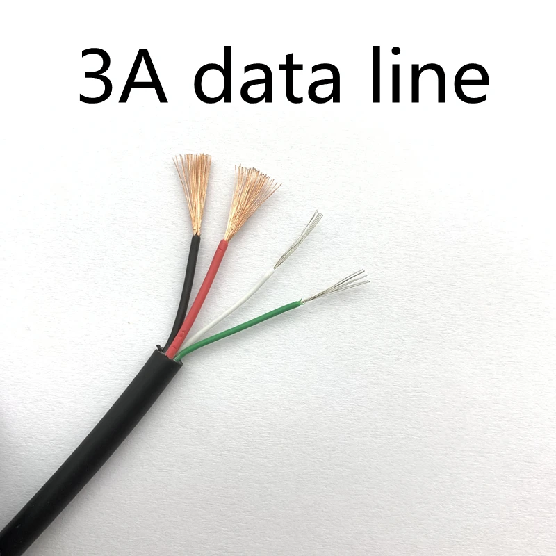 3A Data Line Typc c/ios Fast Charging Line DIY Repair Connector Data ...