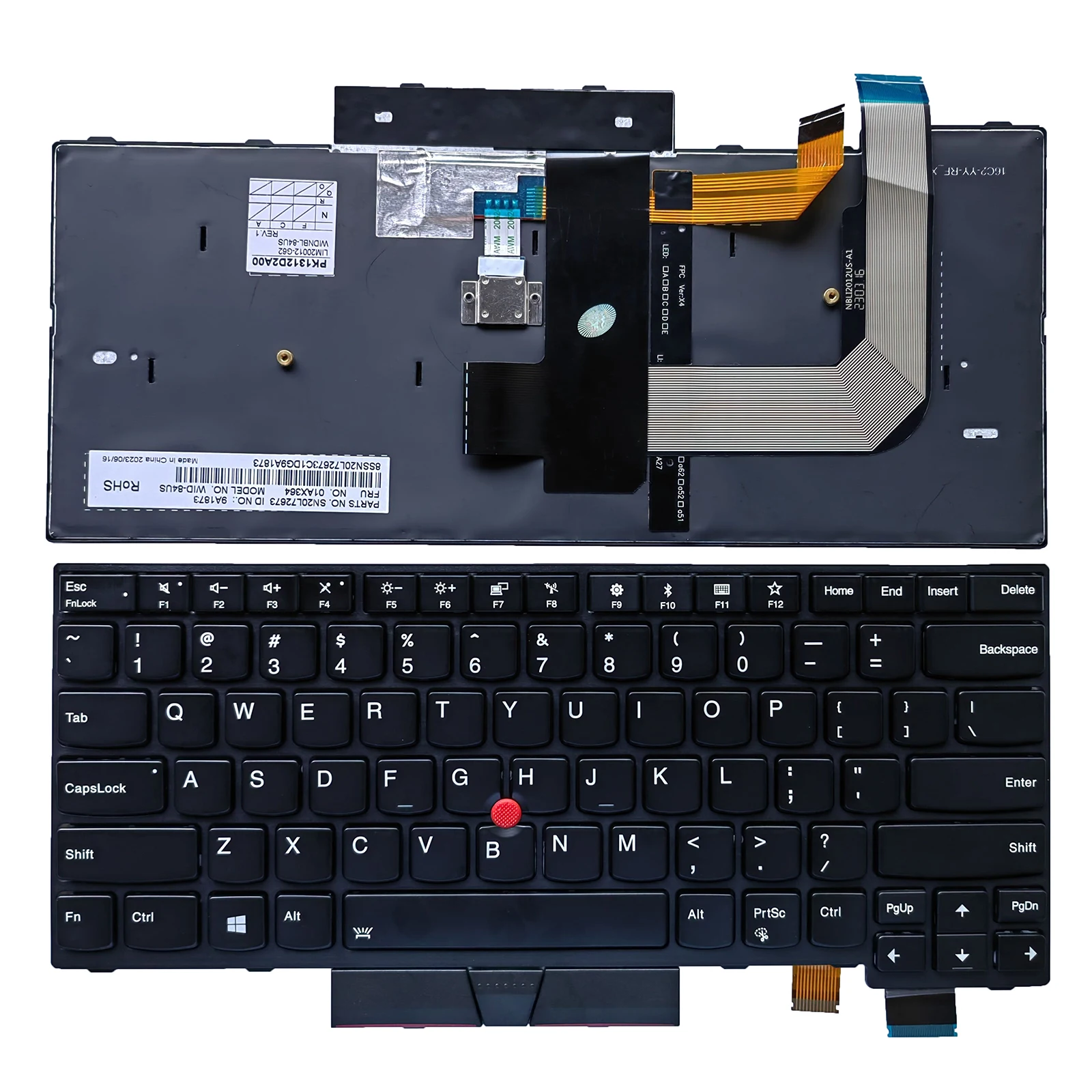 US-Laptop-Keyboard-for-Lenovo-Thinkpad-T470-T480-20HD-20HE-20JM-20JN ...