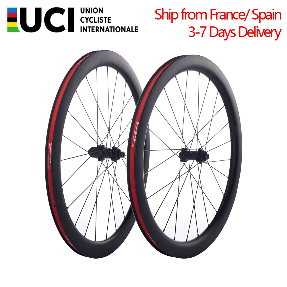 Ultra-Light-Rim-Brake-Wheels-UD-Matte-and-Center-Lock-or-6-Bolt-Thru ...