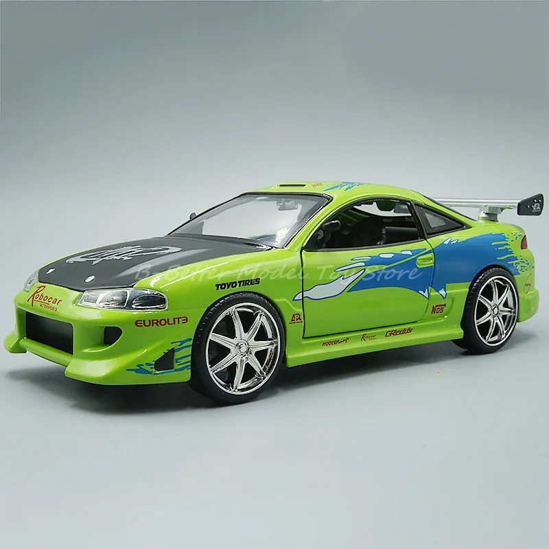 1-24-diecast-carro-modelo-de-brinquedo-de-brian-eclipse-ve-culo-em ...