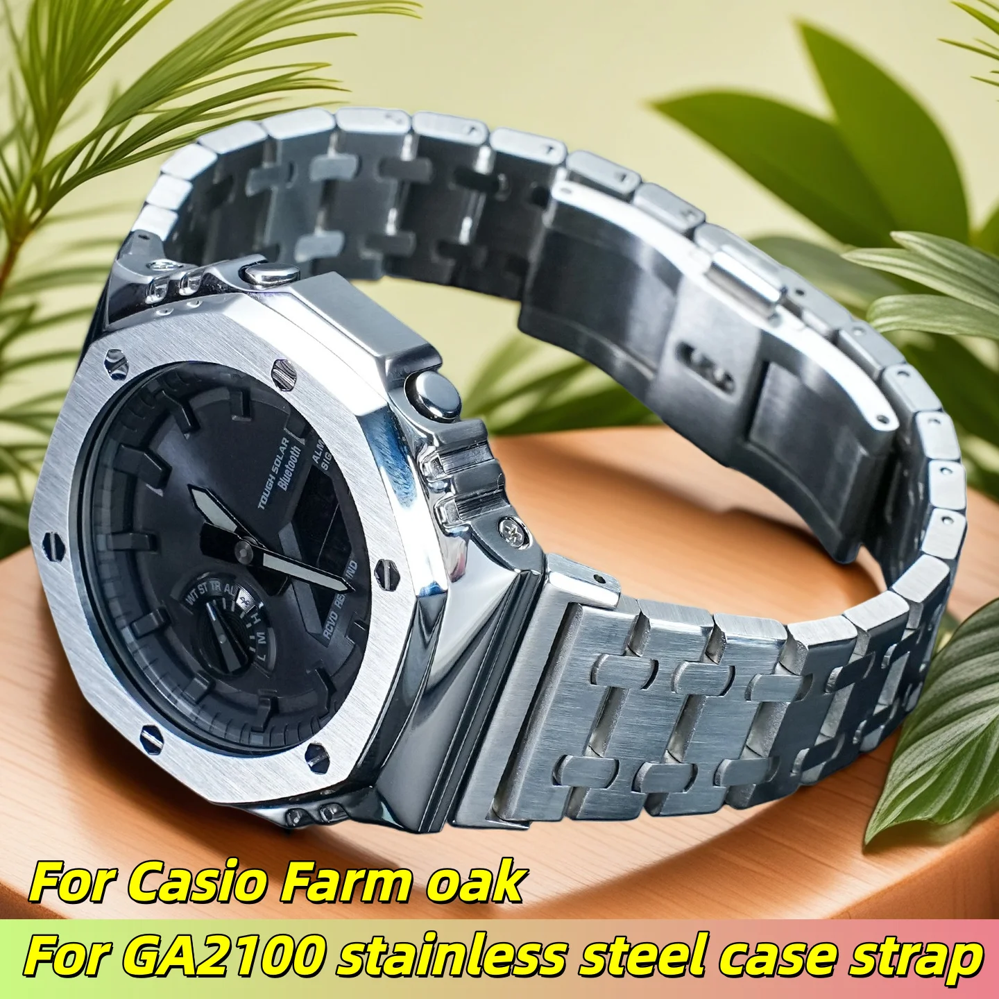 GA2100 Mod kit metal case strap For Casio G-SHOCK GA-2100 GA2110 GA ...