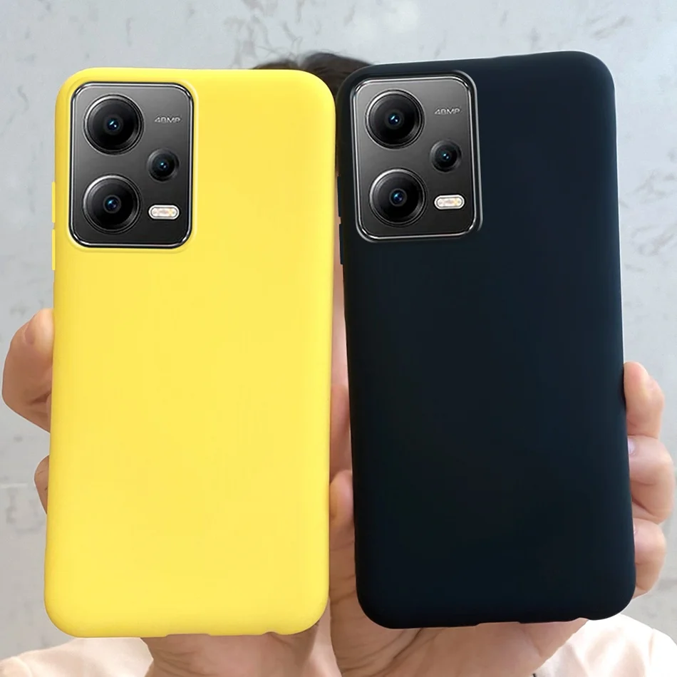 Candy-Color-Silicone-Soft-Case-For-Xiaomi-Poco-X5-X5Pro-5G-C55 ...