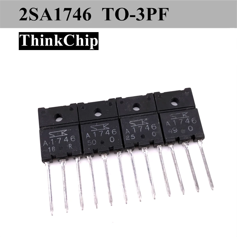 10-piezas-2SA1746-2SC4131-TO-3PF-A1746-C4131-SANKEN-Silicon-PNP ...