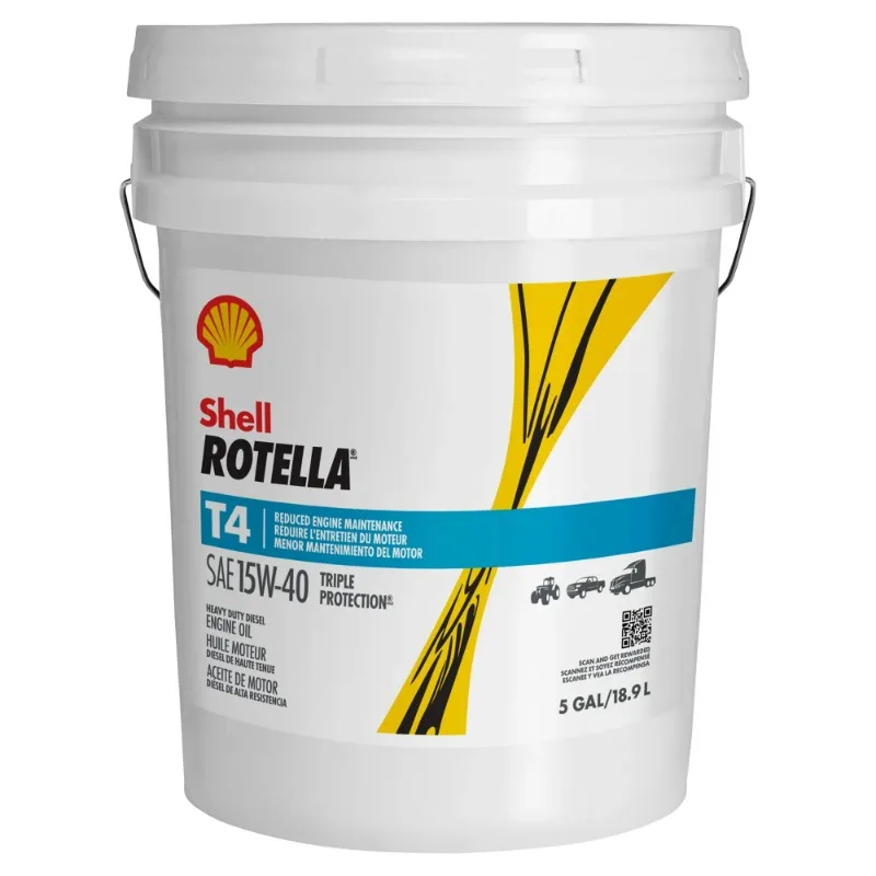 Shell-Rotella-T4-Triple-Protection-15W-40-Diesel-Motor-Oil-5-Gallon ...