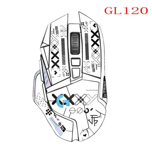 Evangelion Mouse Anti-skid Sticker Sticker for Logitech G502 Mouse ...