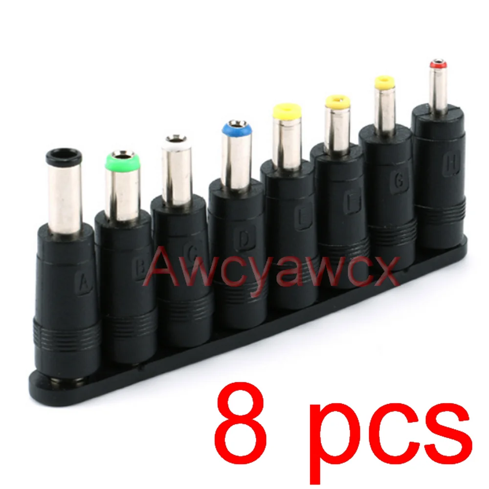 8PCS-Universal-5-5mmx2-1mm-DC-AC-Power-Adapter-Tips-Connector-for-HP ...