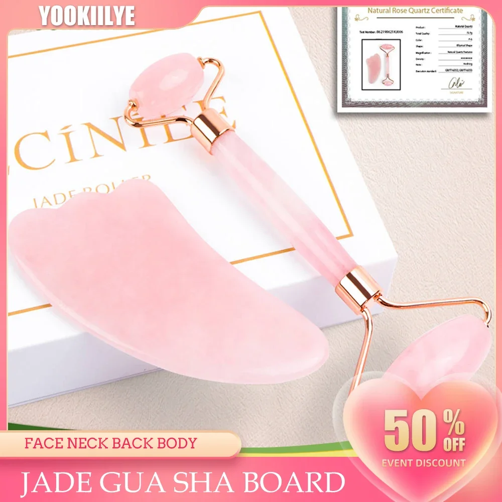 Why the Rose Quartz Natural Jade Roller Gua Sha Set is the Ultimate ...