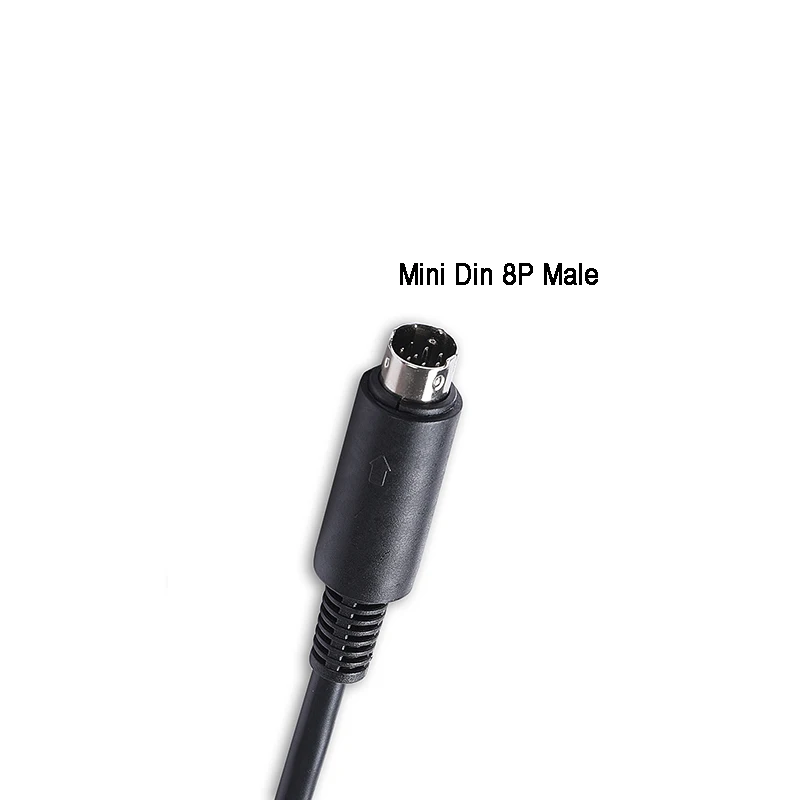 Pl2303 Usb Rs232 Serial To Mini Din 8p Converter Adapter Programming Cable For Allen Bradley