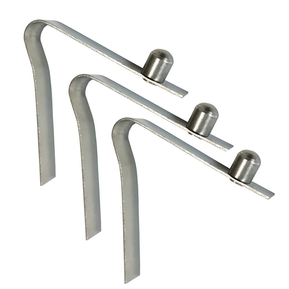 Clips-de-bot-n-s-lidos-de-acero-inoxidable-resorte-a-presi-n-toldo-tubo ...