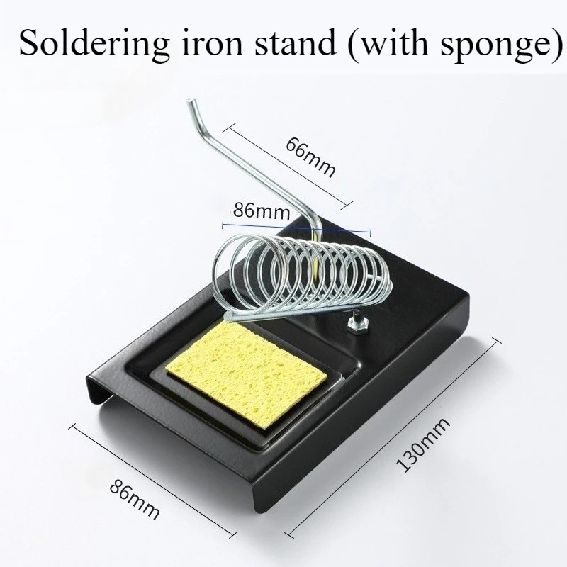 Portable Soldering Iron Stand Square Soldering Station with Cleaning ...