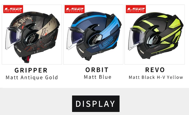 LS2 FF900 Valiant II Motorcycle Helmet Flip Up 180 Degrees, 43% OFF