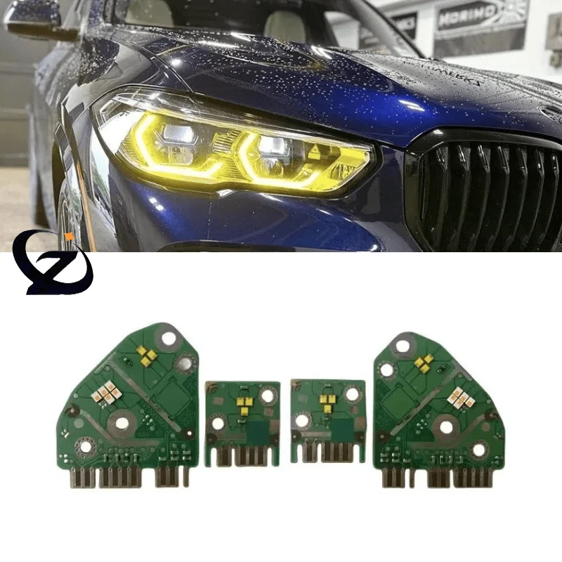 Laser Headlight Daytime Running Light Yellow For 2019 2020 2021 BMW X5 ...