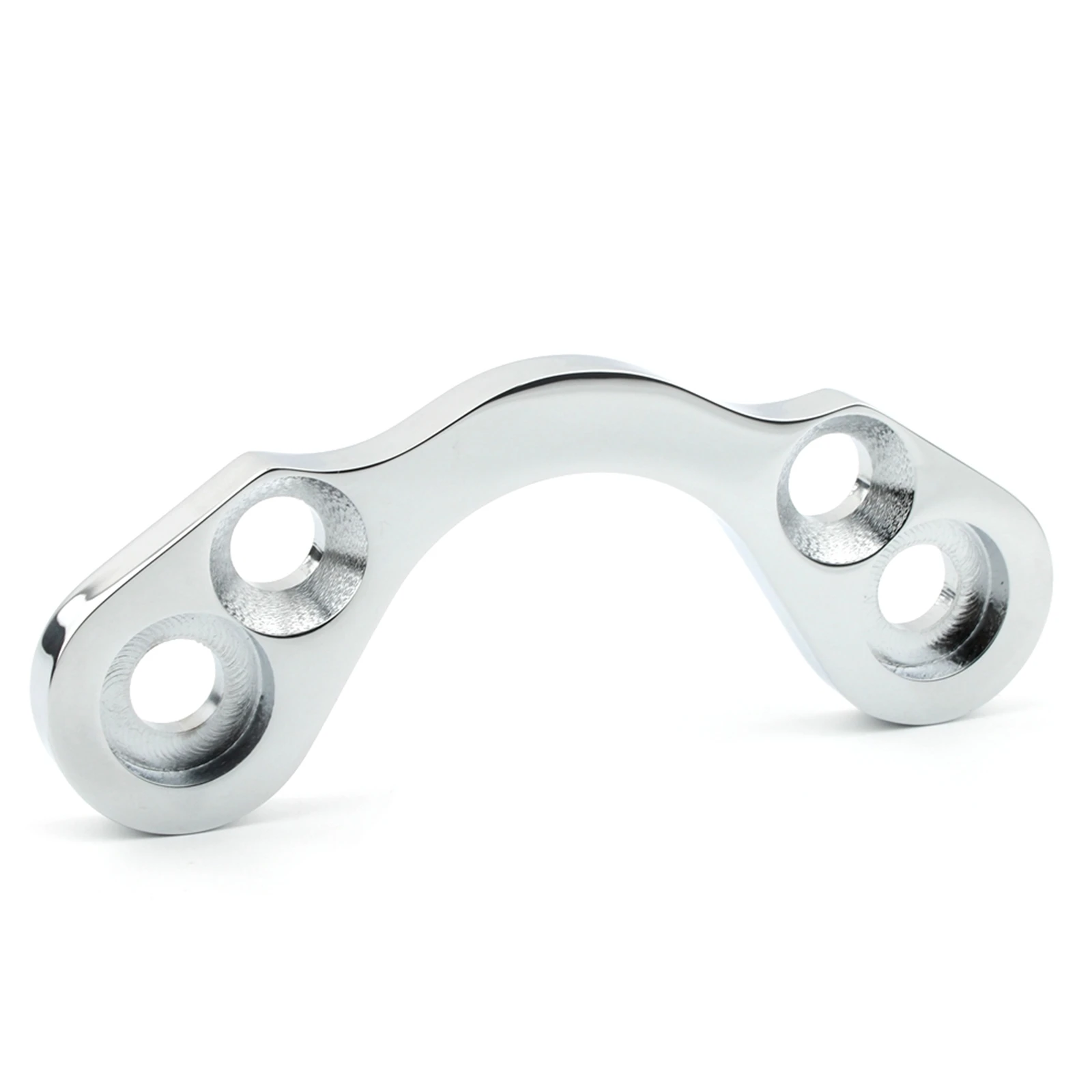For Motorcycle Front Springer Forks and Adapts 4-3/4" Riser Holes to ...