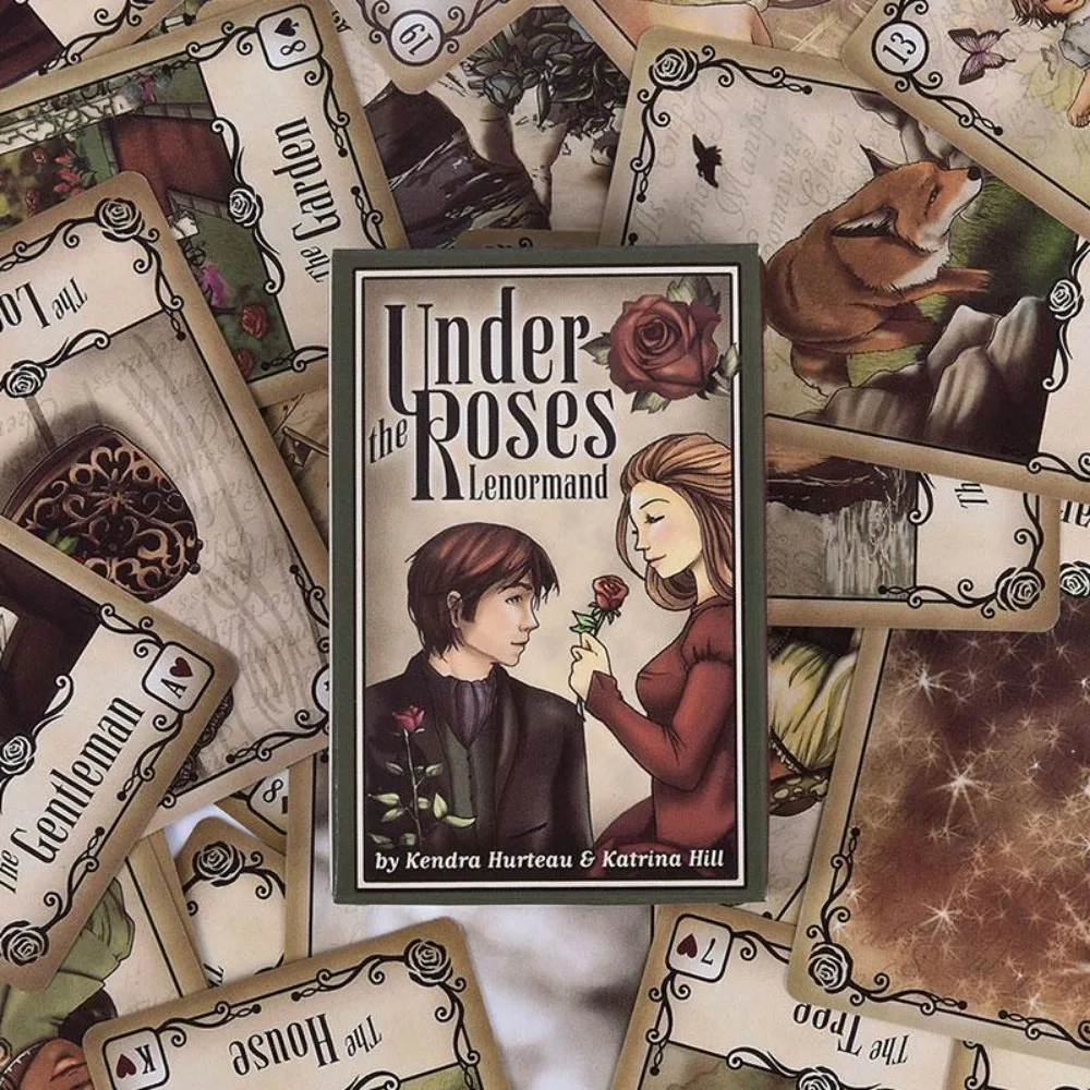 Under-The-Roses-Lenormand-39-Card-Deck-The-Clock-Tower-LOVE-Oracle ...