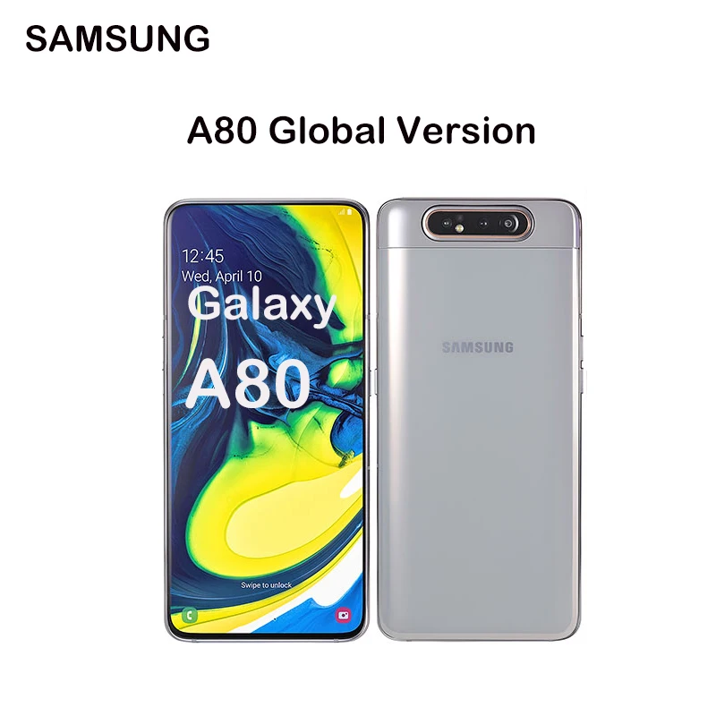 Samsung Galaxy A80 6.7Inch A805F/DS Global Version CellPhone 8GB RAM ...