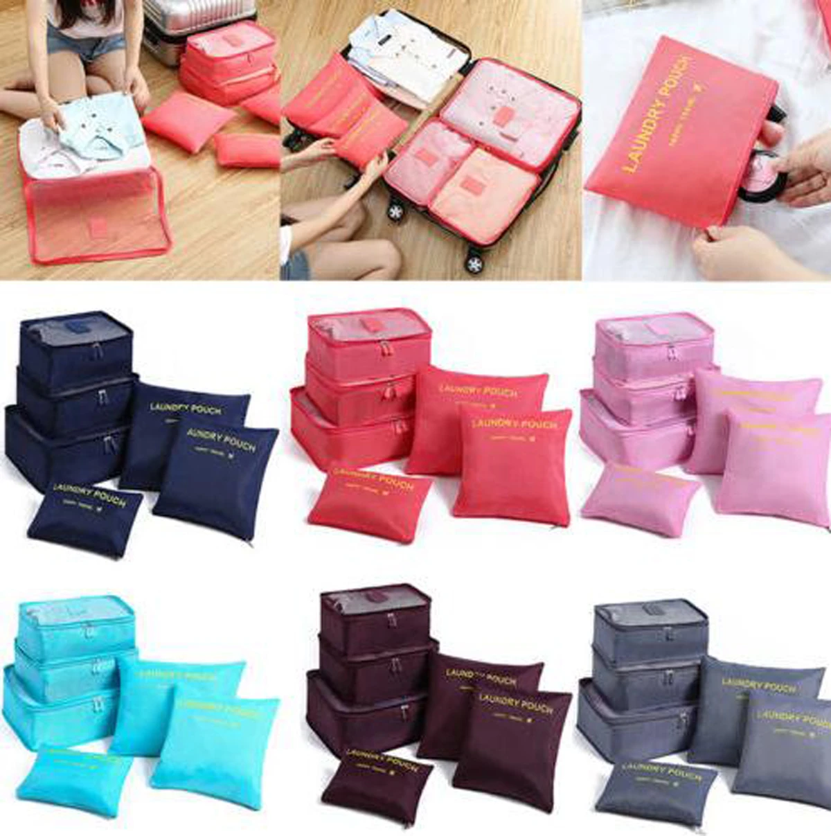 Luggage Organizer Pouch | Clothes Storage | Packing Cube | Travel Bags ...