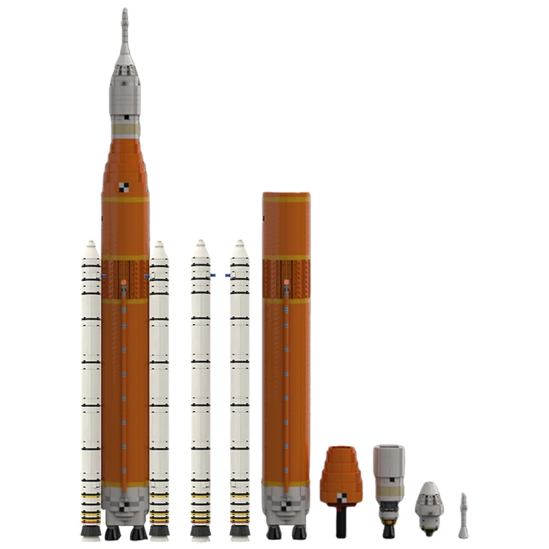 BuildMOC-Space-Series-1-1-110-Saturn-V-scale-Rocket-Artemis-SLS ...
