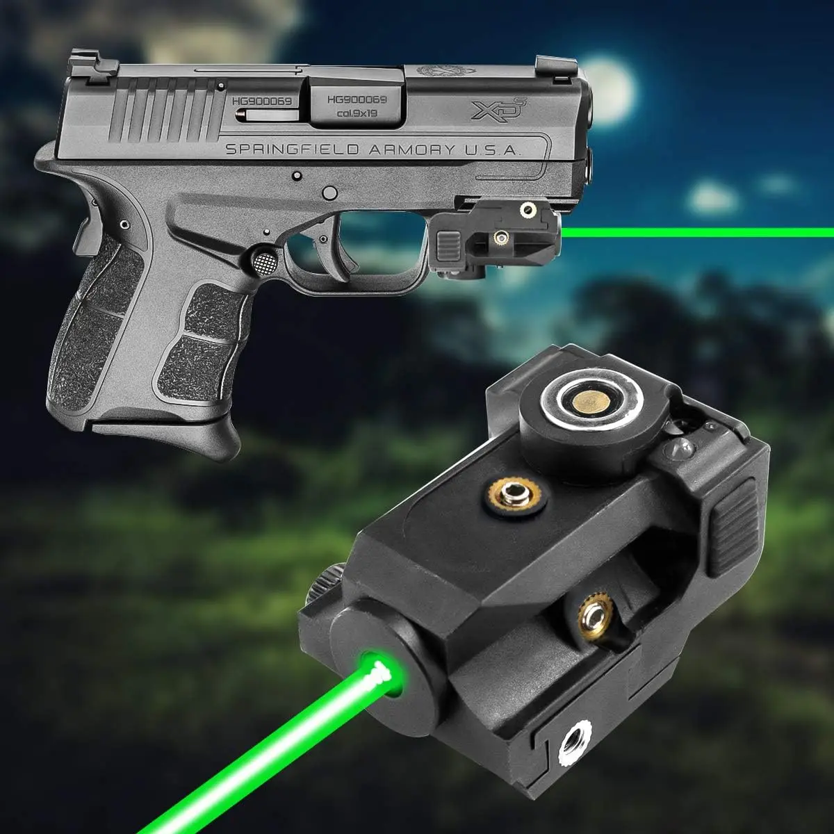 Mira-l-ser-para-Rifle-o-pistola-mira-telesc-pica-de-punto-rojo-y-verde ...