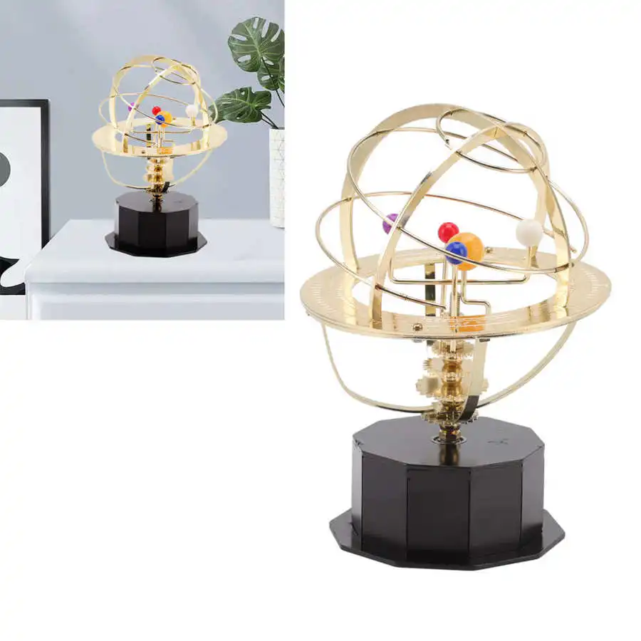 Grand-Orrery-Model-of-The-Solar-System-Metal-Mechanical-Solar-System ...