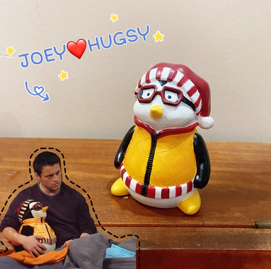 New-Friends-Monica-Door-Photo-Frame-Joey-Penguin-Hugsy-Resin ...