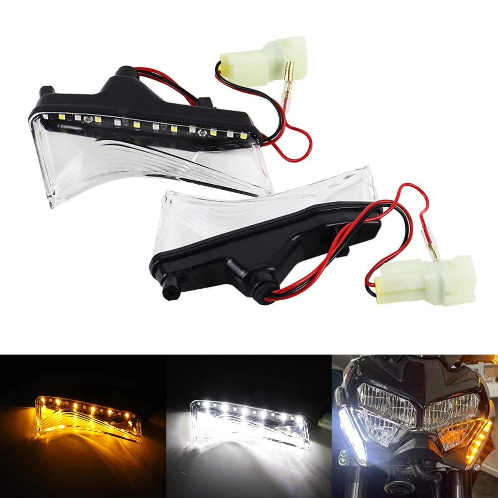 for KAWASAKI Z900 2020 2021 2022 LED Front Daytime Running Lights Turn ...