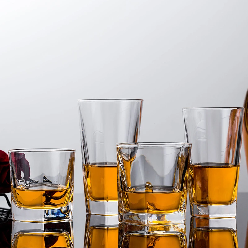 3pcs-1pcs-Wine-Glasses-Set-270ml-300ml-370ml-Pentagonal-Bottom-Glass ...