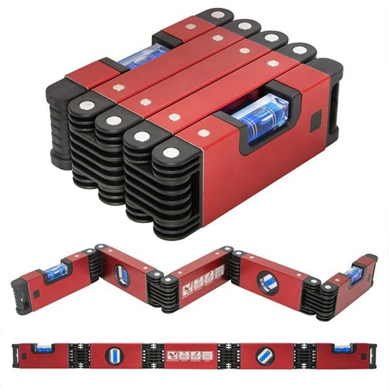 SAKER Multi-Function Foldable Level Meter 28 Inch Multi-Angle ...