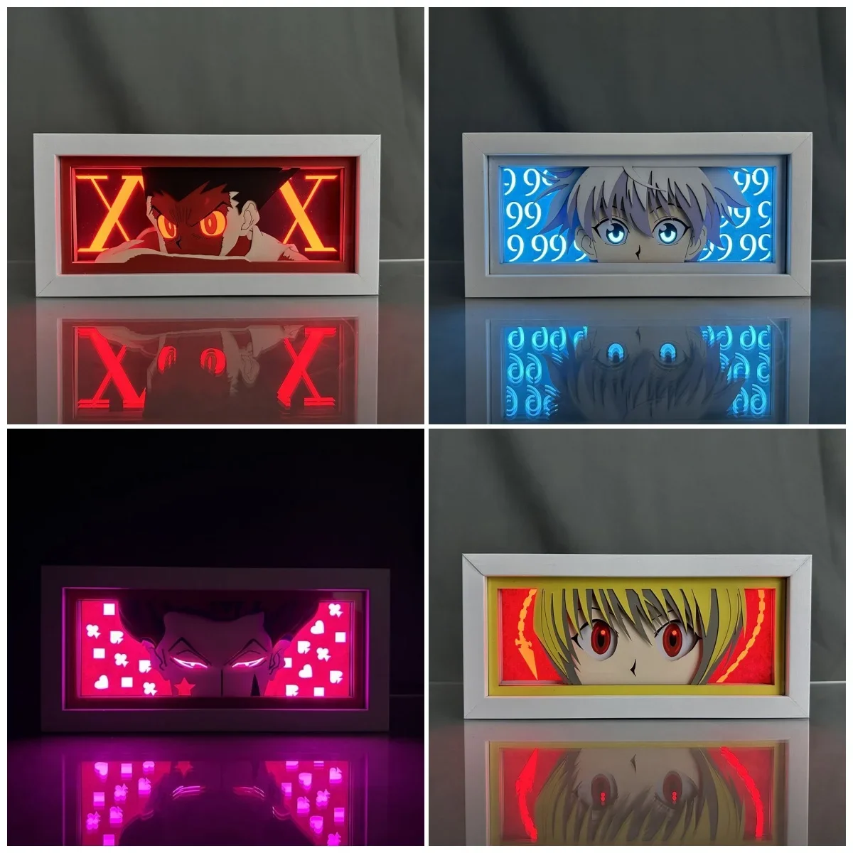 Hisoka-Killua-Anime-Paper-Carving-Light-Hunter-X-Hunter-3D-LED-Light ...