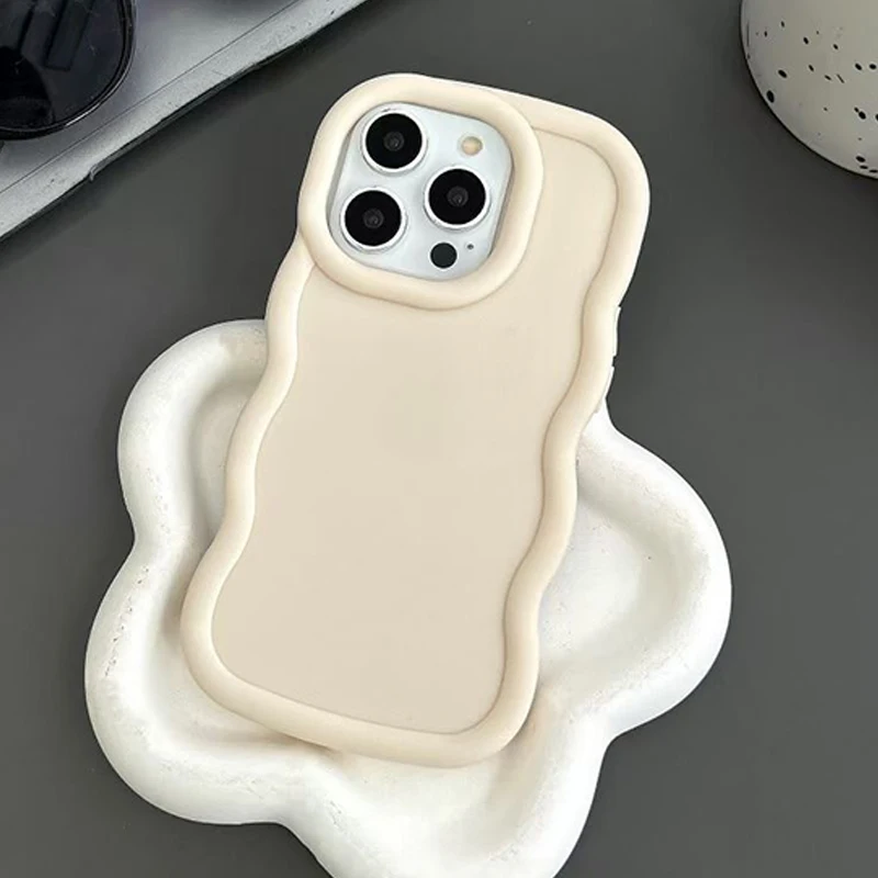 Luxury Wave Pattern Candy Phone Case For iPhone 11 12 13 14 15 16 17 ...