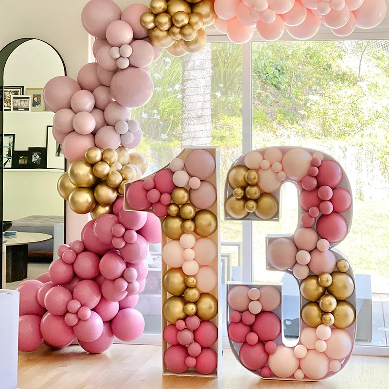 100cm-Giant-Figure-Balloon-Filling-Box-Balloon-Mosaic-Balloon-Number ...