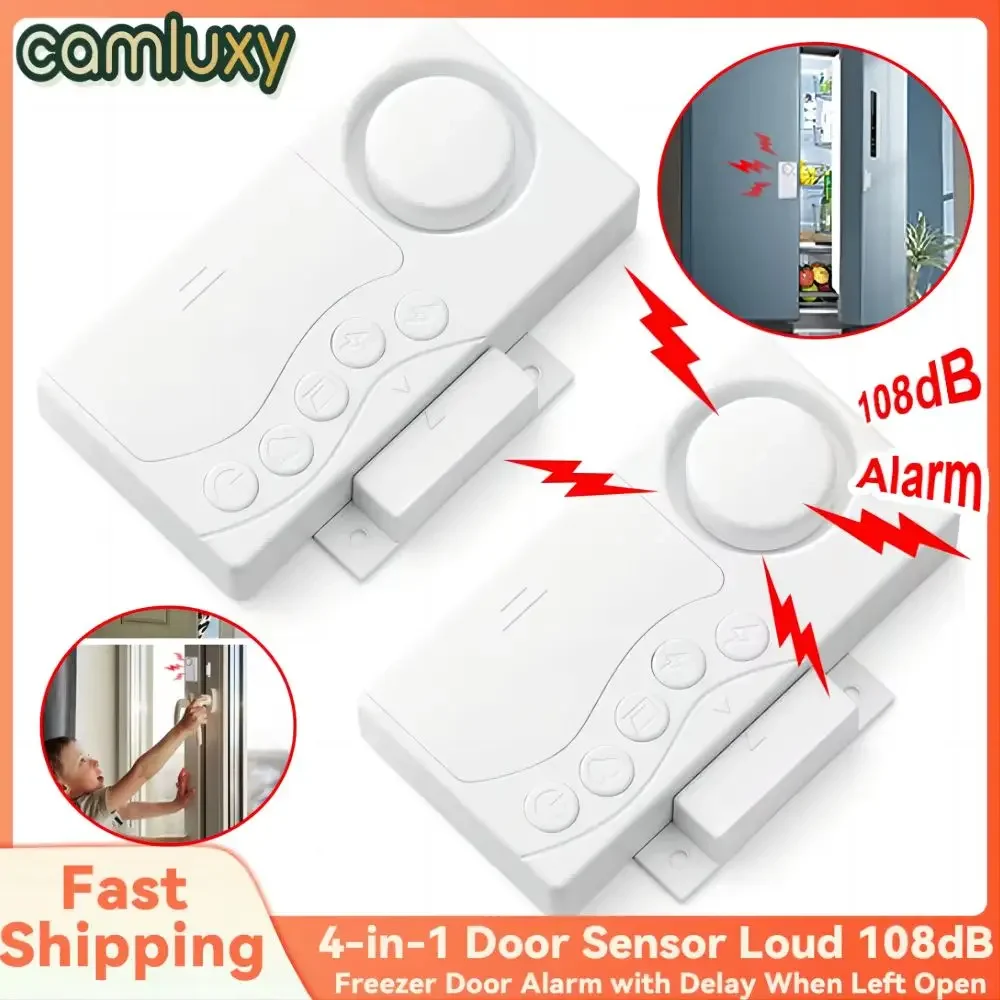 Wireless-Window-Door-Sensor-Smart-Home-Automation-Time-Delay-Alarm ...