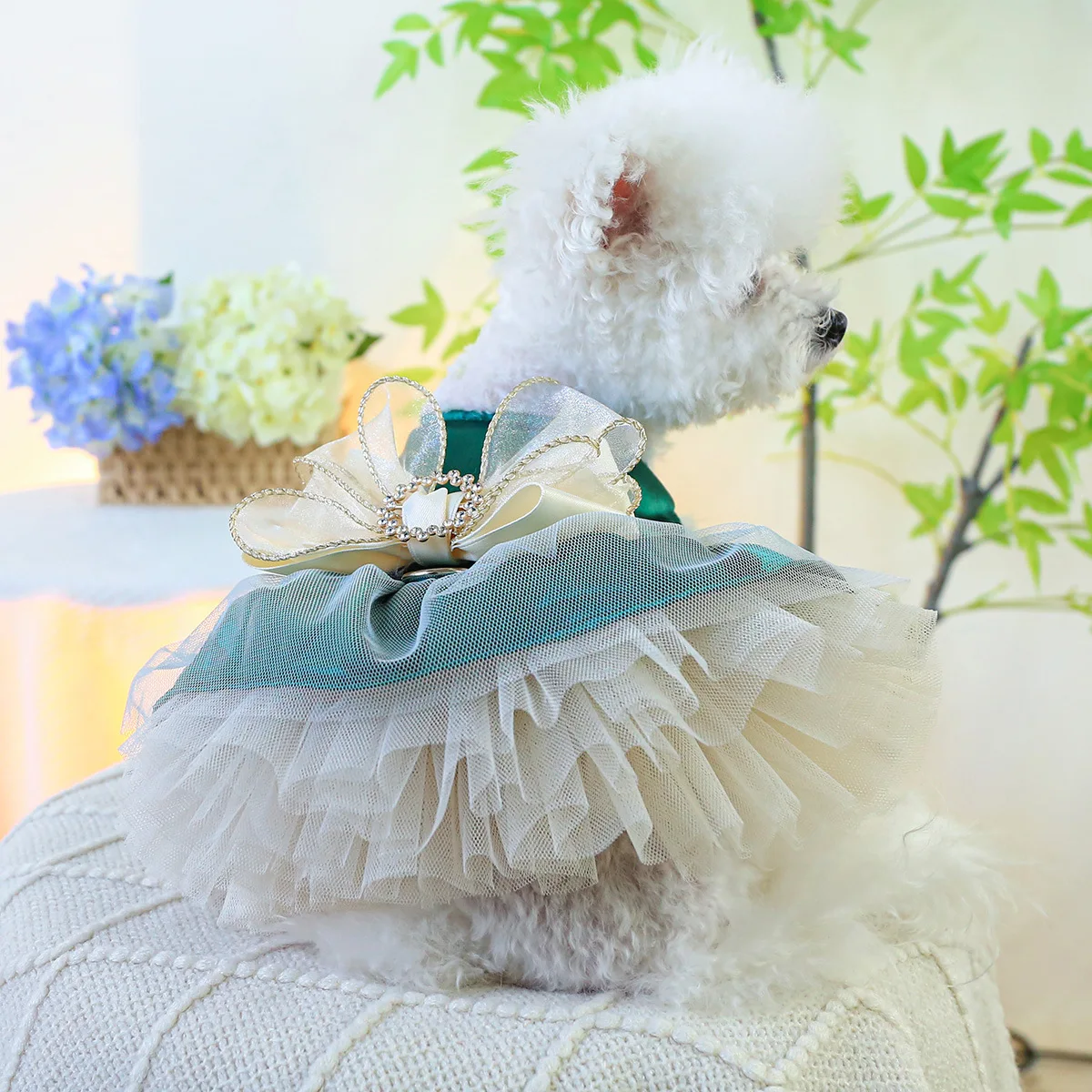 Margret-Style-Pet-Royal-Bowknot-Lace-Skirt-Cute-Dog-Princess-Dress-for ...