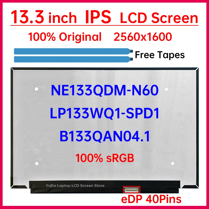 13-3-Inch-IPS-Laptop-LCD-Screen-NE133QDM-N60-B133QAN04-1-LP133WQ1-SPD1 ...
