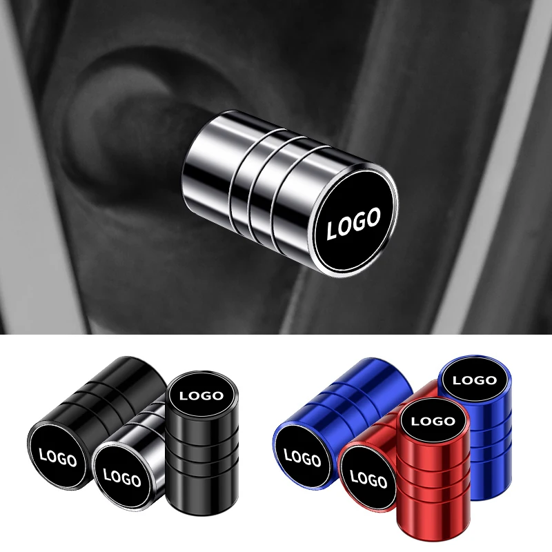 4PCS-Car-Wheel-Tire-Valve-Cap-Cover-For-Renault-Megane-2-3-Duster-Logan ...