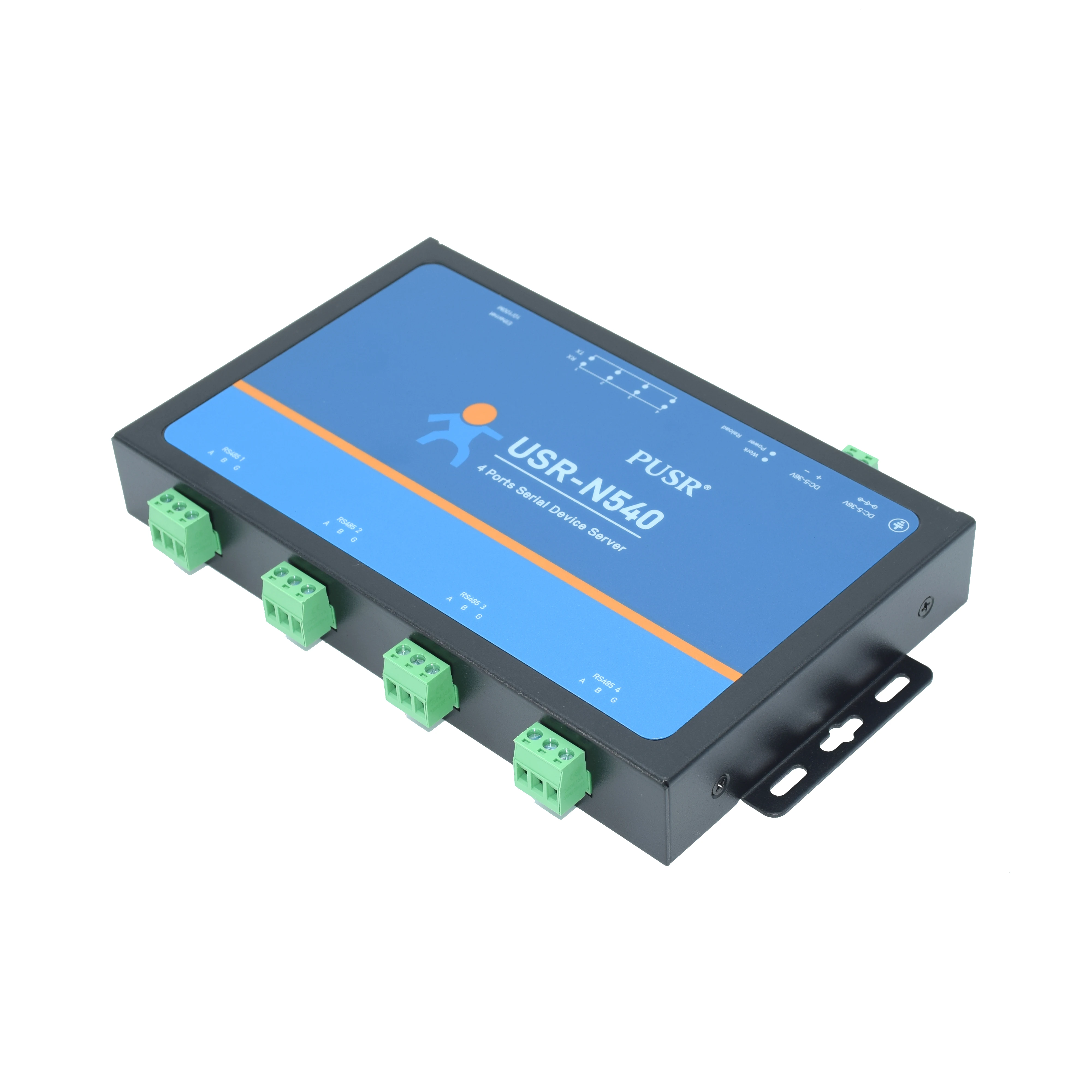 4 Serial Port RS232 RS422 RS485 To Ethernet Converter Server USR N540 IOT Device Support Modbus ...