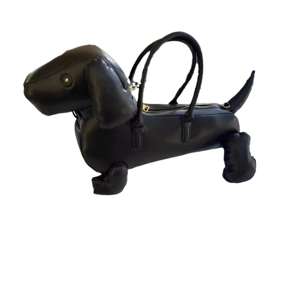 Y2K-Dog-Shaped-PU-Leather-Handbag-Personalized-Unique-Stylish-Totes-For ...