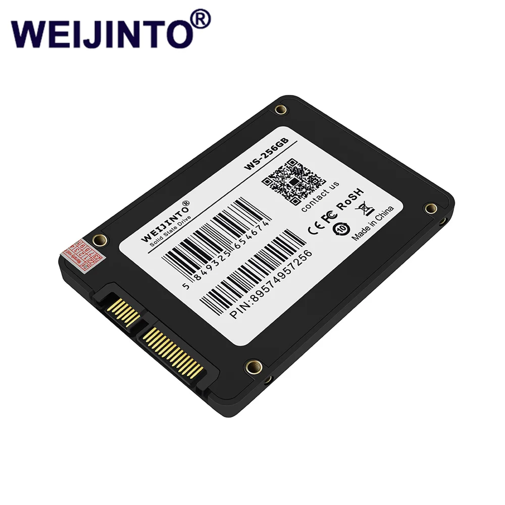 Weijinto 2.5 Sata Sata2 Sata3 Ssd 180gb 256gb 512gb 360gb 720gb ...