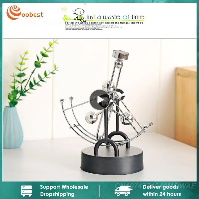 Parachute-Sector-Perpetual-Motion-Desk-Decoration-Newton-Pendulum-Metal ...