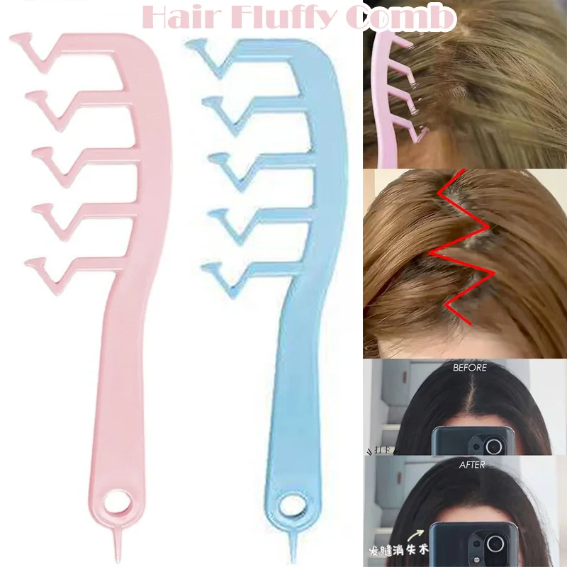 Z-shaped-Hair-Fluffy-Comb-Hair-Style-Comb-Instant-Hair-Volumizer-Curly ...