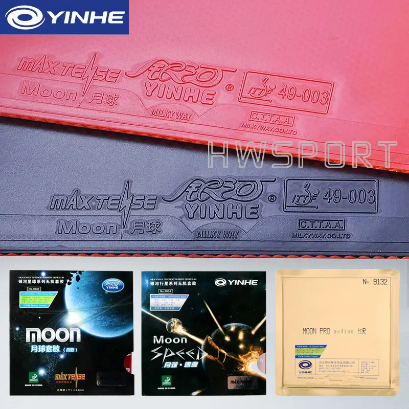 YINHE-MOON-Series-Table-Tennis-Rubber-Non-sticky-Moon-Speed-Pro-Ping ...