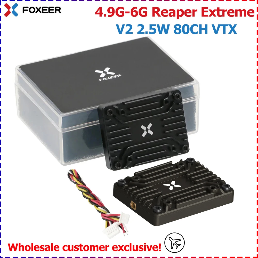 Foxeer-Reaper-Extreme-V2-2-5W-4-9G-6G-80CH-VTX-Video-Transmitter-For ...