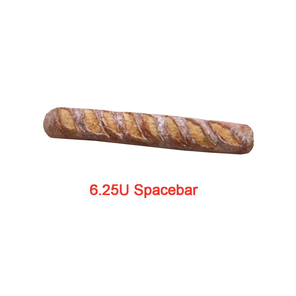 6.25U Spacebar Customize Baguette Resin Keycaps Cross Shaft Mechanical ...