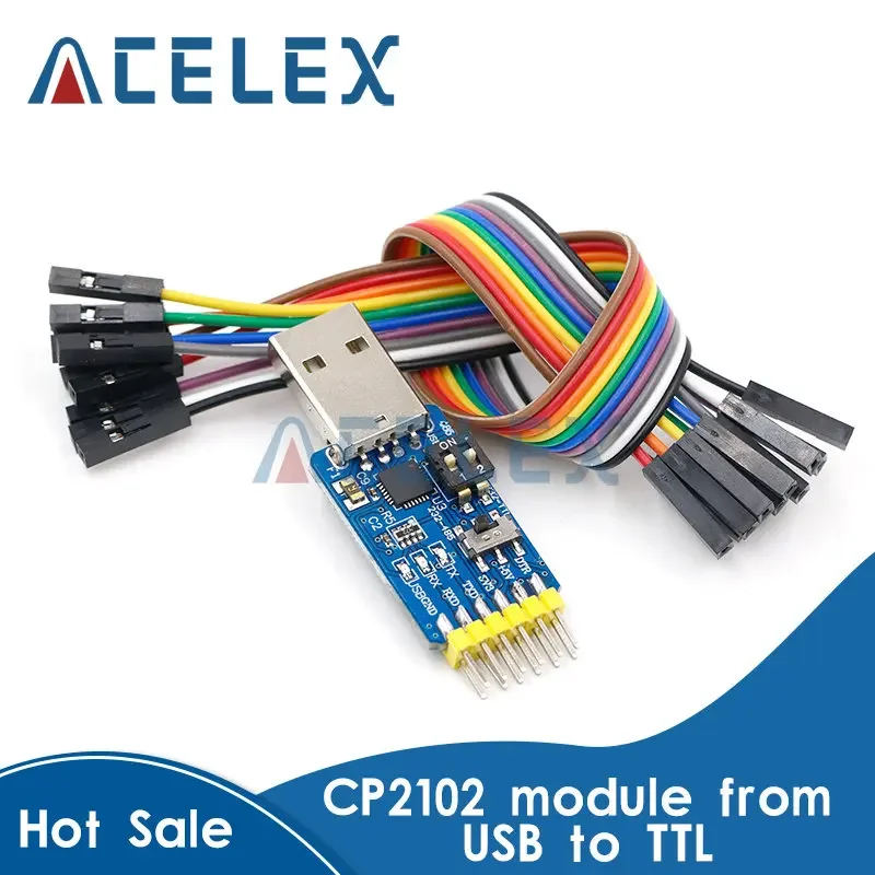 CP2102-USB-UART-6-in-1-Multifunctional-USB-TTL-RS485-232-TTL-RS232-485 ...