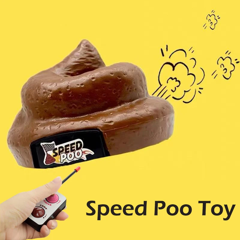 Halloween-Poop-Car-Remote-Control-Plastic-Simulation-Stool-Toy-Shit ...