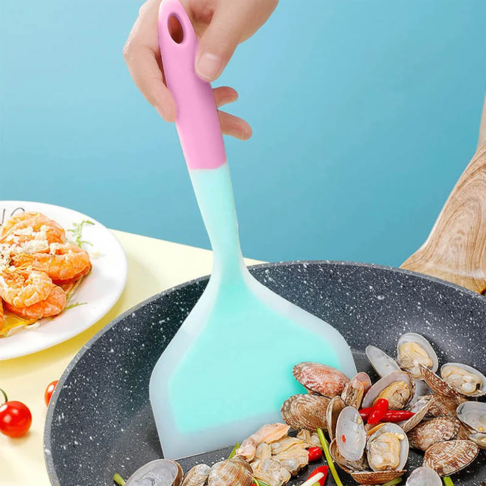 Silicone-Kitchen-Ware-Cooking-Utensils-Spatula-Beef-Meat-Egg-Kitchen ...