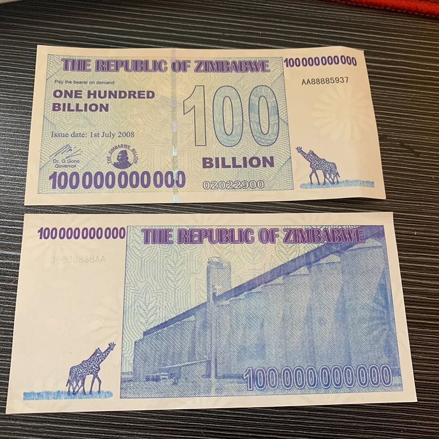 Zimbabwe-100-Billion-Banknote-One-Hundred-Billion-Bank-Note-Bills-Non ...