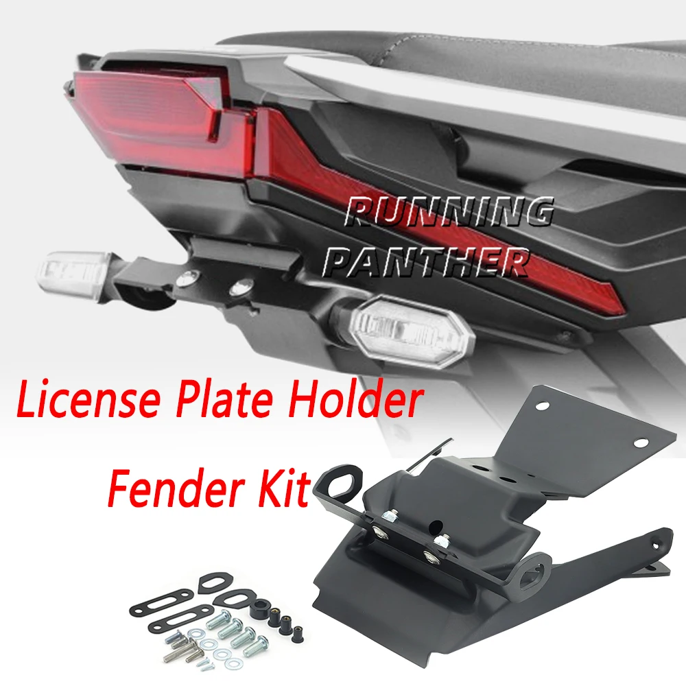 NEW-Motorcycle-License-Plate-Frame-Holder-Fender-Kit-For-Honda-X-ADV ...