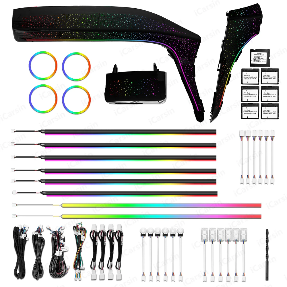 Right Hand Drive Dynamic Ambient Light for Toyota Alphard AH20 RHD 20 ...