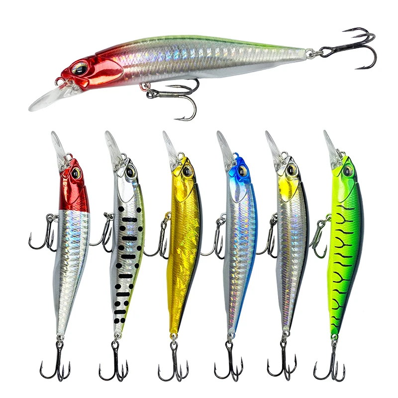 95mm-13-7g-Suspending-Minnow-Fishing-Lures-Pesca-Wobbler-Artificial ...