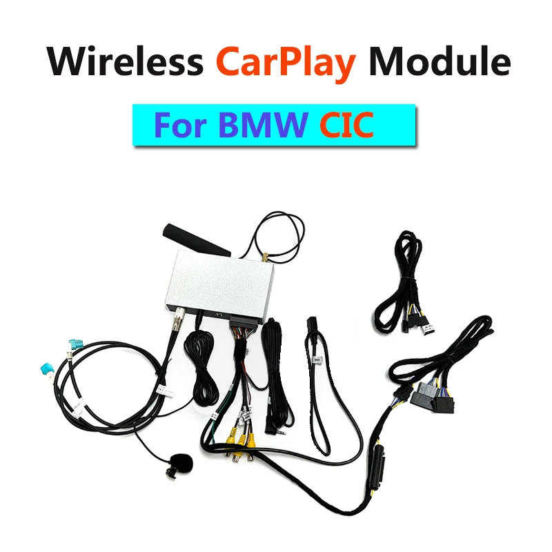 For-BMW-CIC-Wireless-CarPlay-Module-Apple-Andriod-Auto-Interface-Box ...